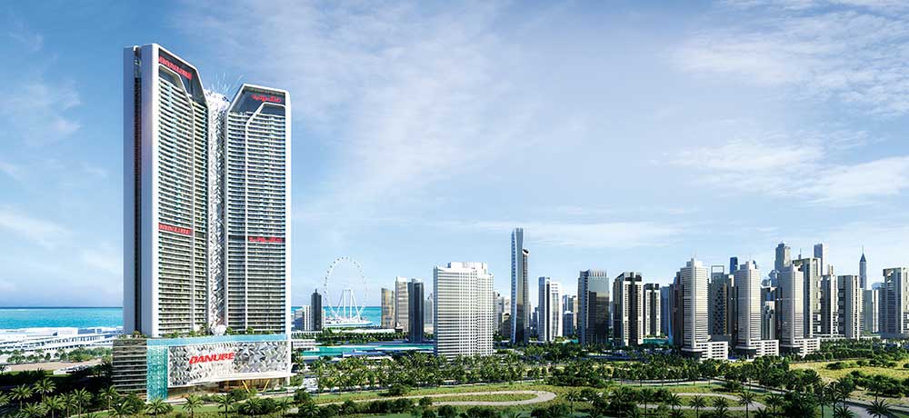 Danube Properties Map