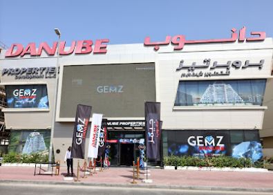 Danube Properties Map