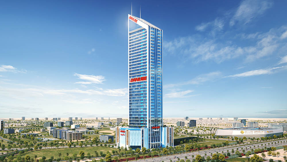 Danube Properties Map