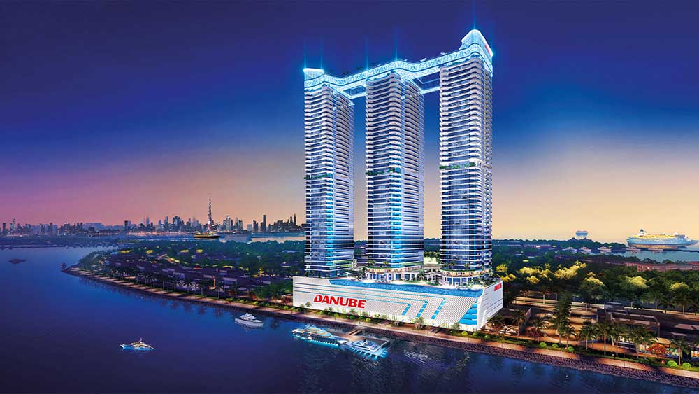 Danube Properties Map