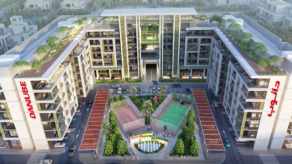 Danube Properties Map