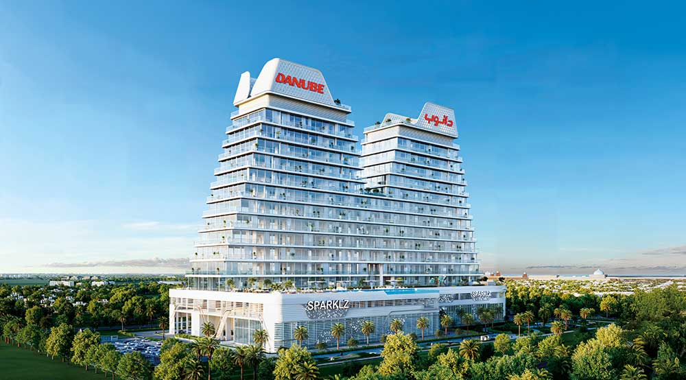 Danube Properties Map