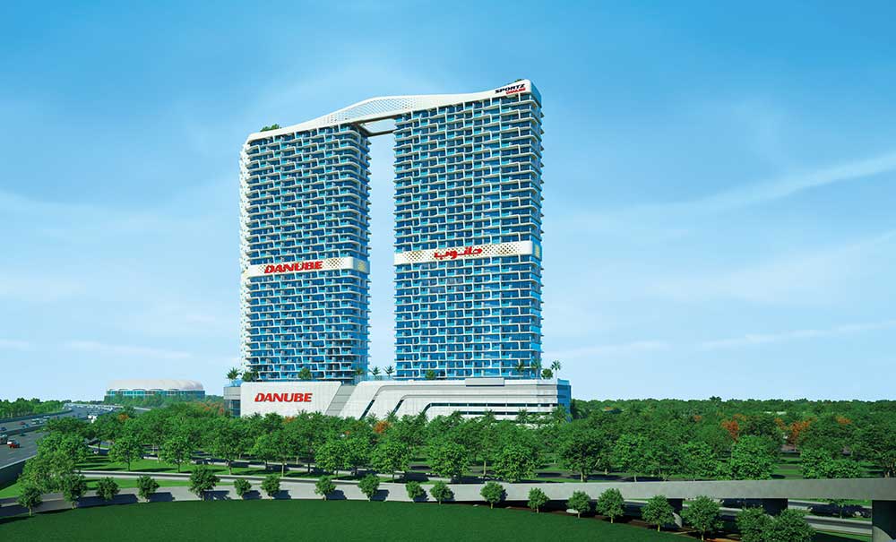 Danube Properties Map